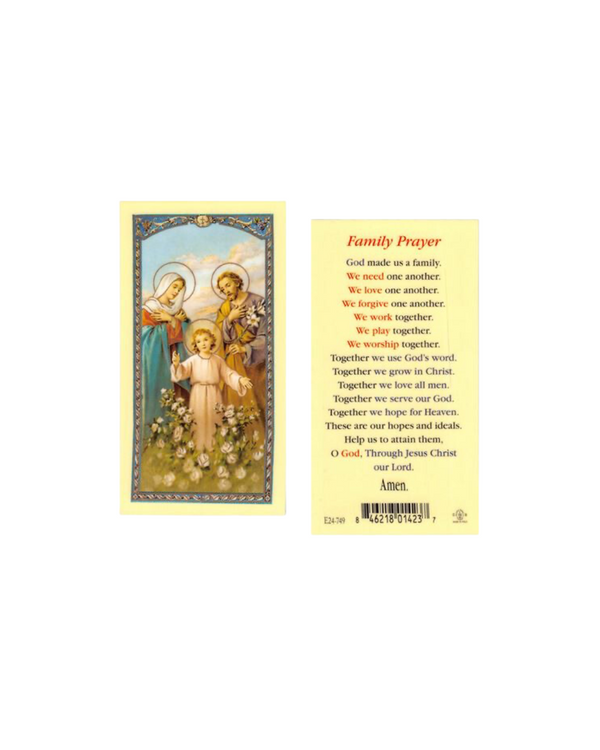 Family Prayer Card – Stella Maris Readings